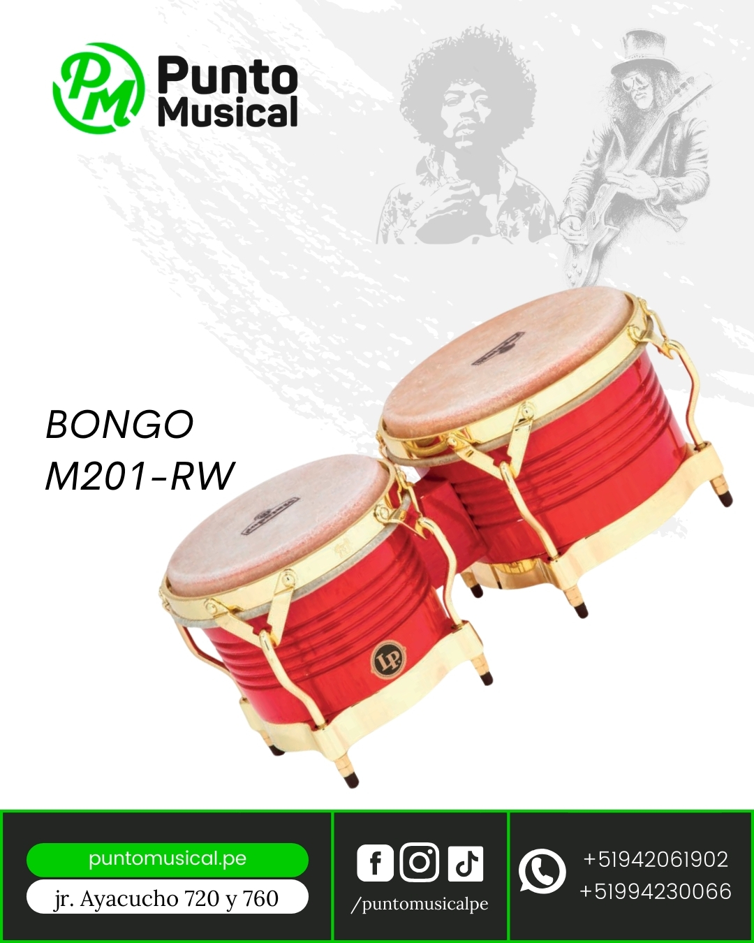 Bongo LP M201-RW – Punto Musical